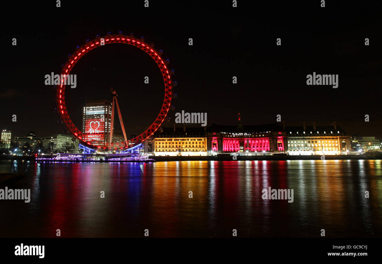 The launch of National Heart Month for the British Heart Foundation ...
