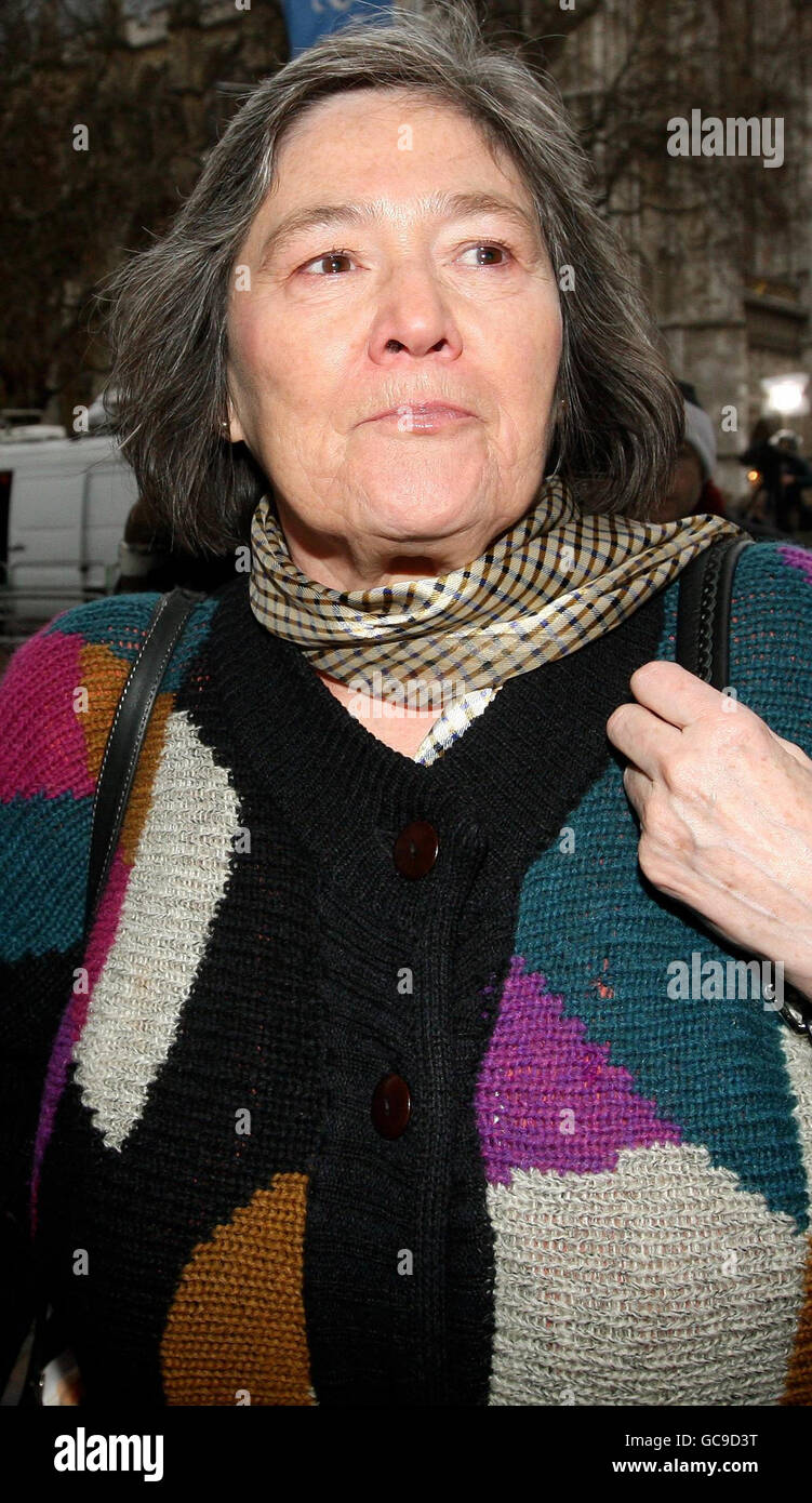 Former International Development Secretary Clare Short arrives to give ...