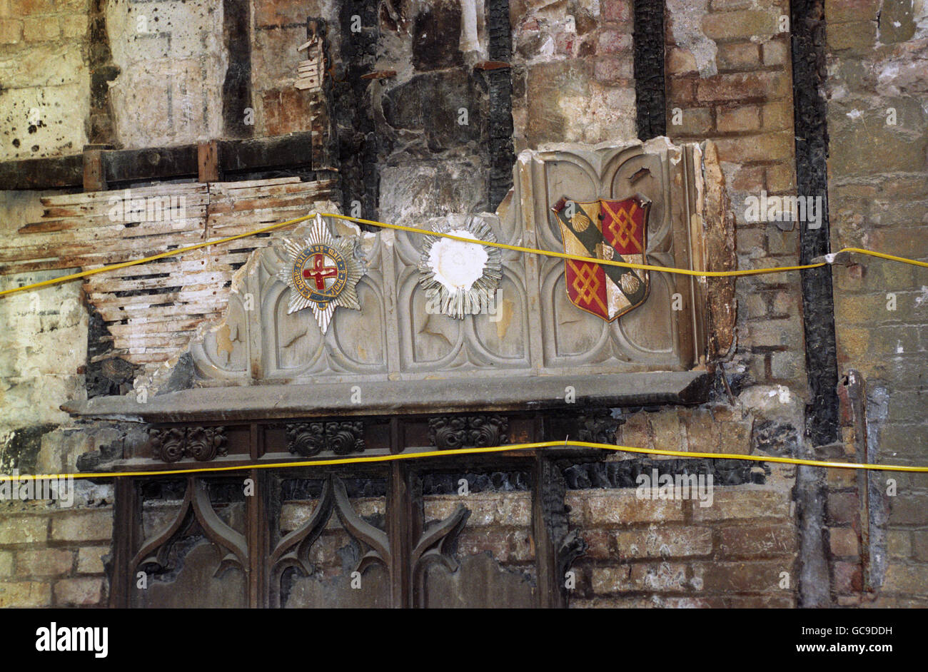 Yet To Be Restored After The Fire At Windsor Castle High Resolution ...