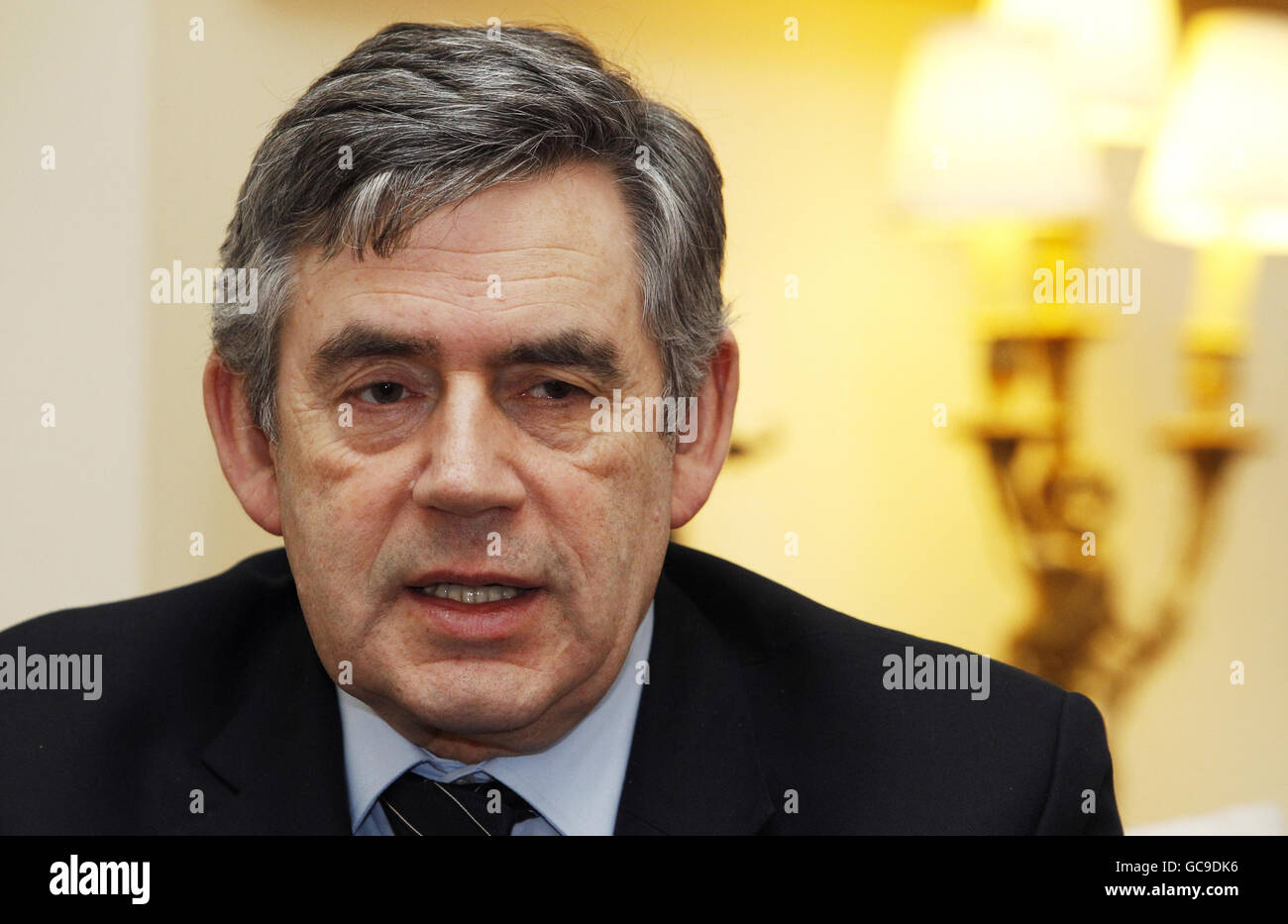 Prime minister brown with auschwitz survivors at 10 downing street hi ...