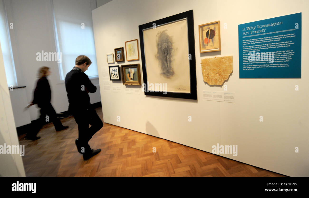 A new exhibition on the 'Art of Crime' which includes famous forgeries ...