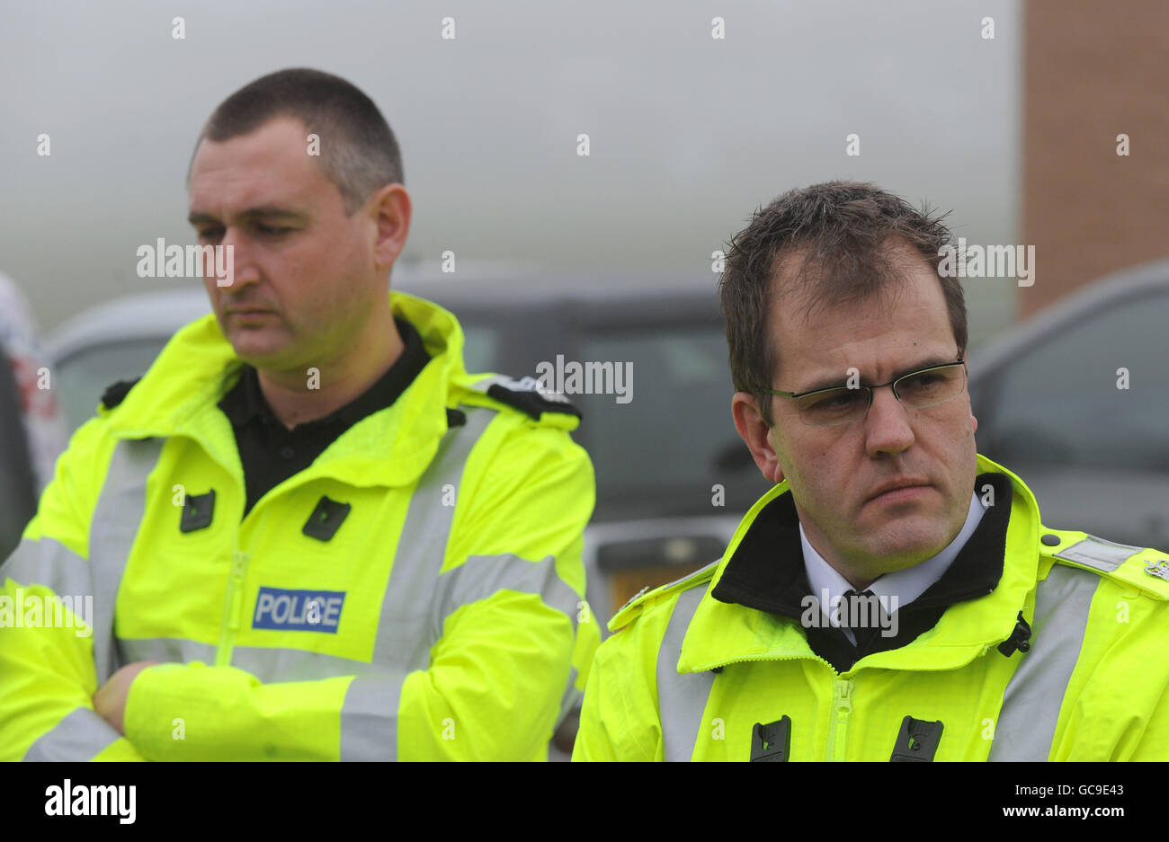 Sergeant Richard Vernon (left), who was the first police officer to ...
