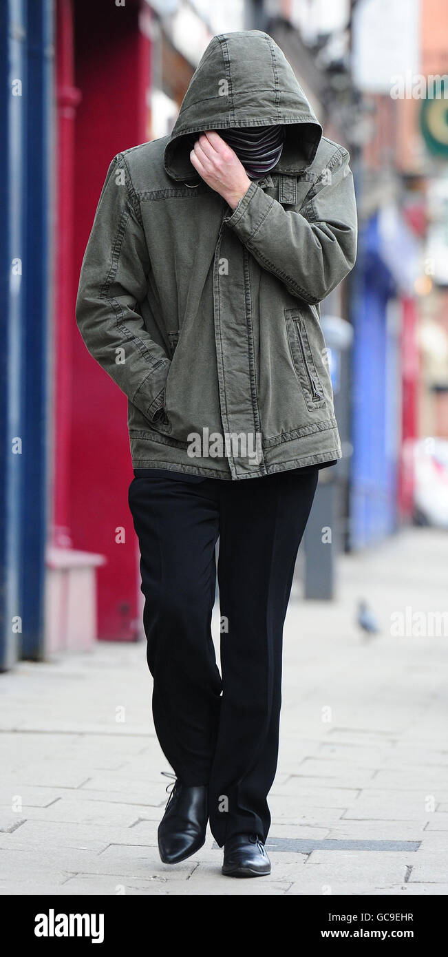 Ian Marshall urinating case Stock Photo - Alamy