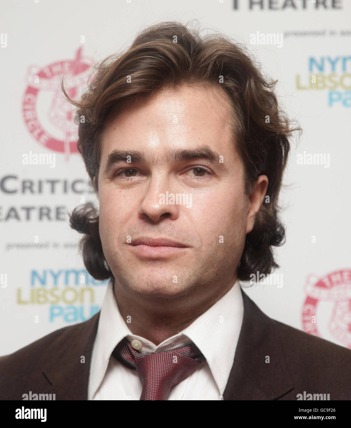 Rupert goold with his best director award for enron hi-res stock ...