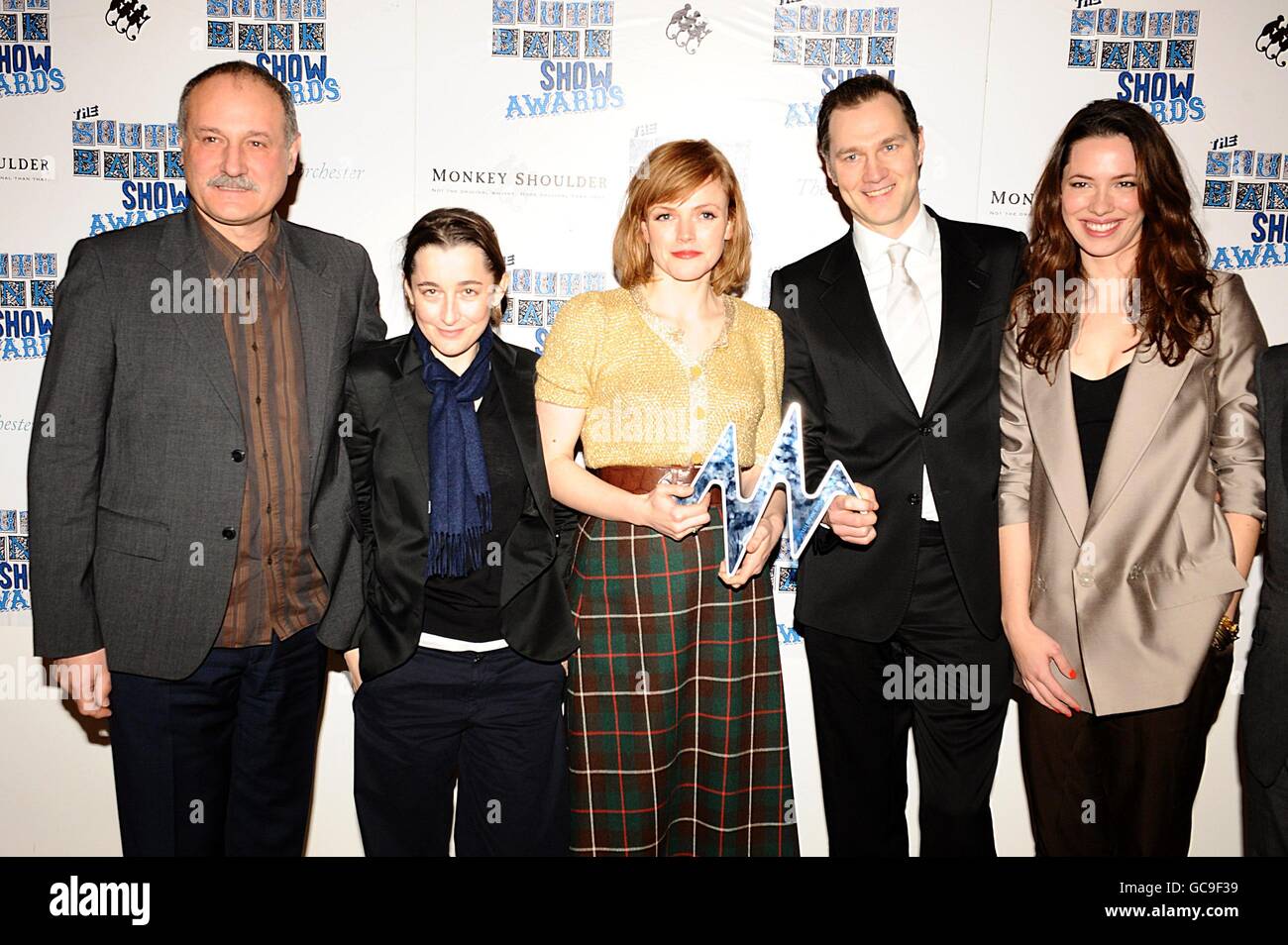 The cast of Red Riding including (left to right) writer Tony Grisoni ...
