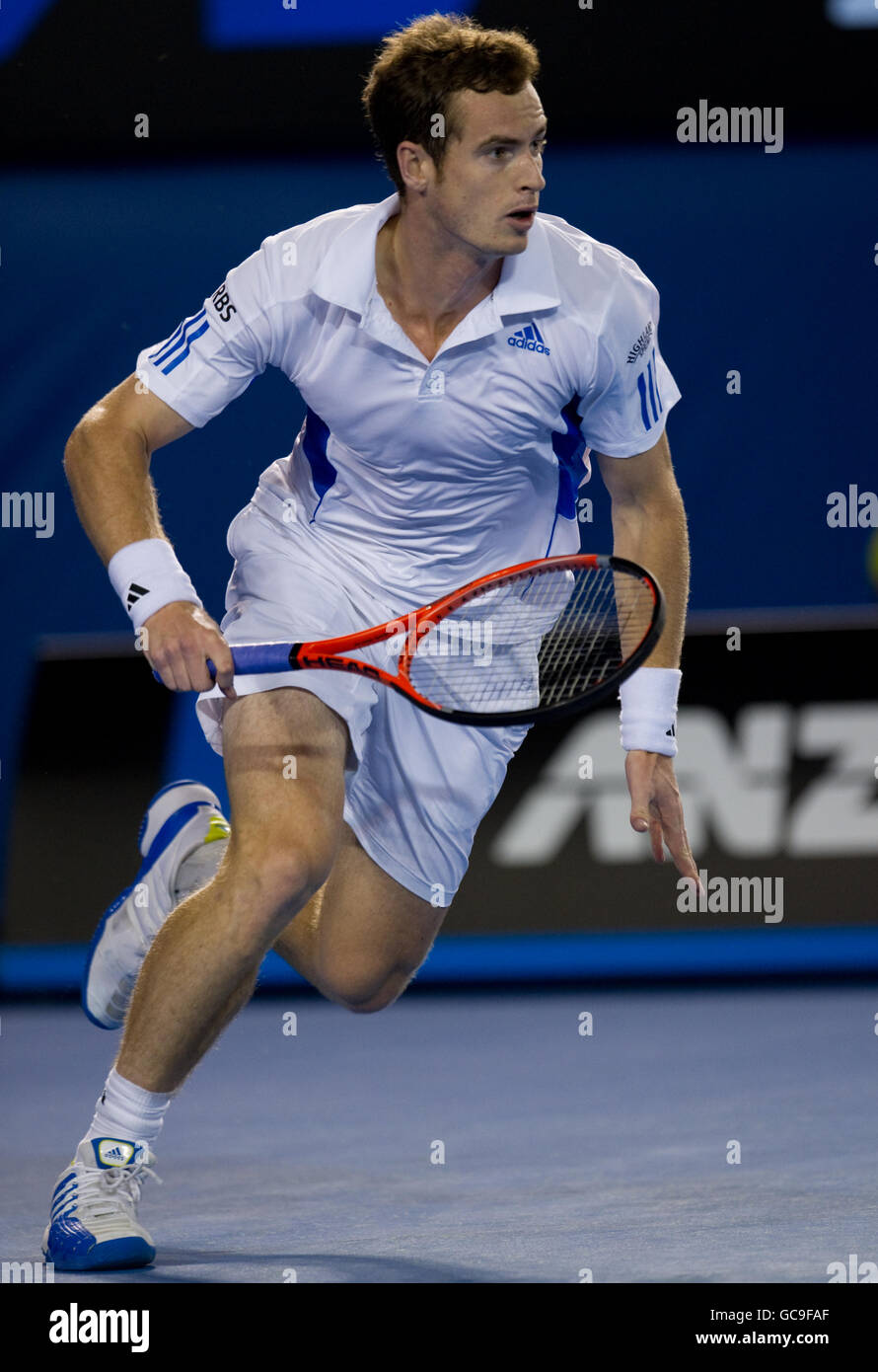 Tennis - Australian Open 2010 - Day Nine - Melbourne Park Stock Photo ...