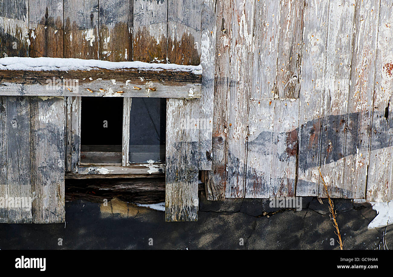 the little window-lofoten Stock Photo - Alamy