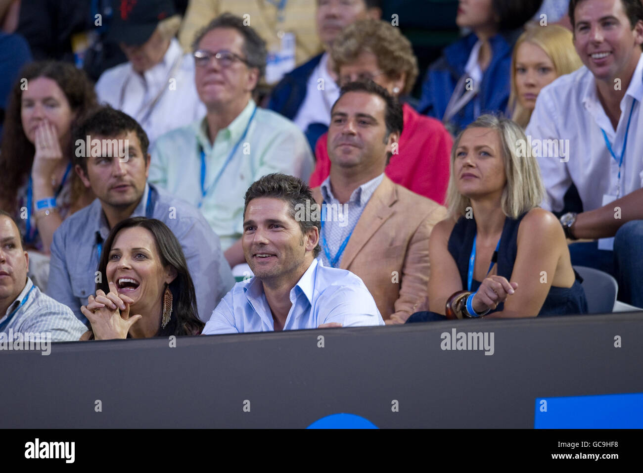 Australian open tennis crowd hi-res stock photography and images - Alamy