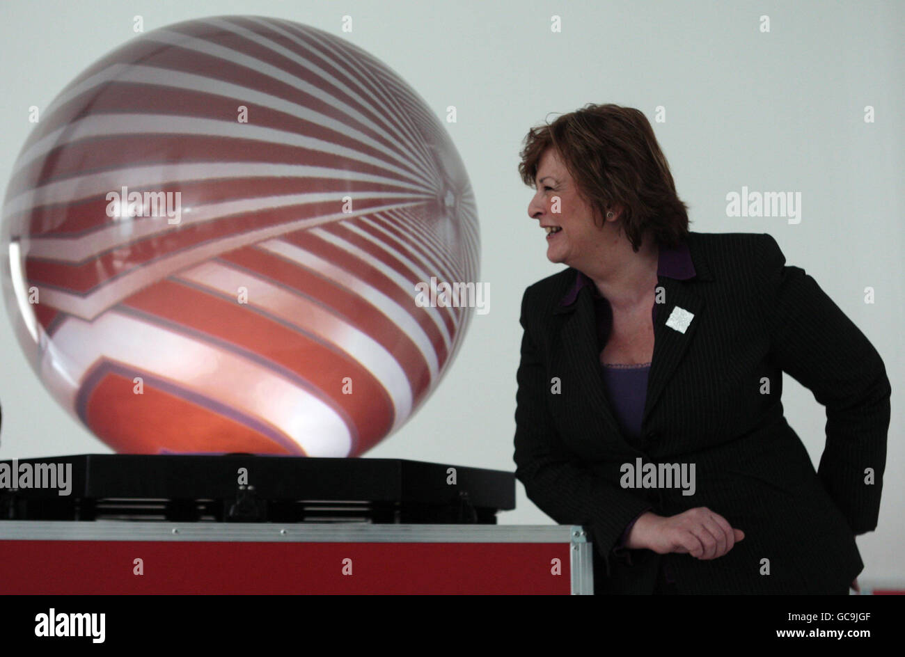 Scotland's Culture Minister Fiona Hyslop visits Inspace, a new public ...