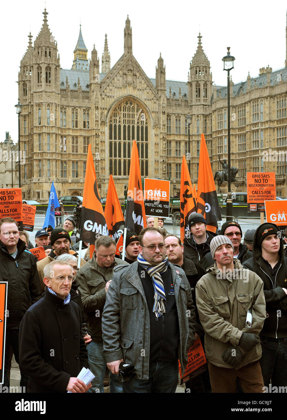 The leader of the engineering workers union hi-res stock photography ...