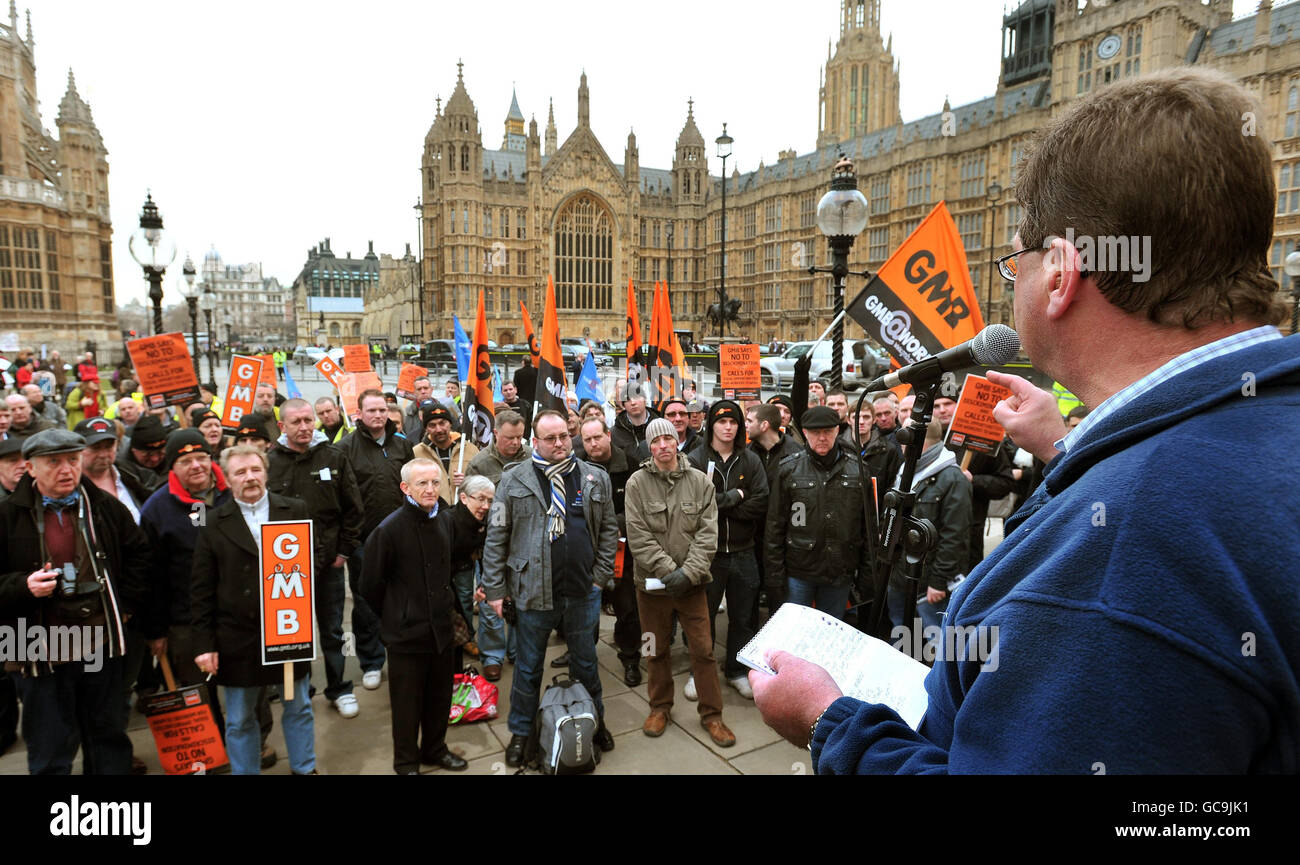 The leader of the engineering workers union hi-res stock photography ...