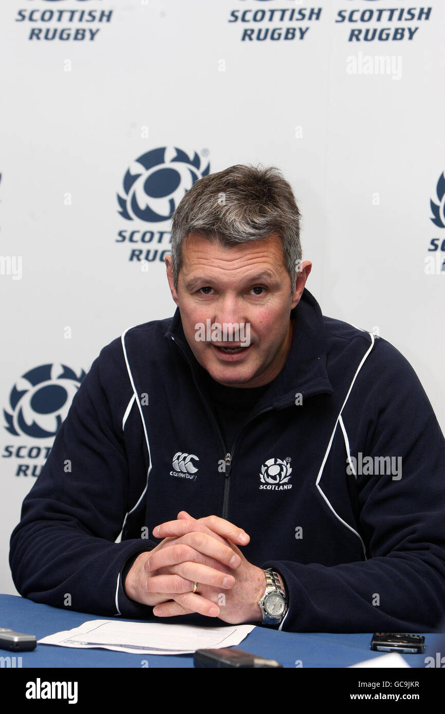 Rugby Union - Scotland A Team Announcement - Murrayfield. Scotland A ...