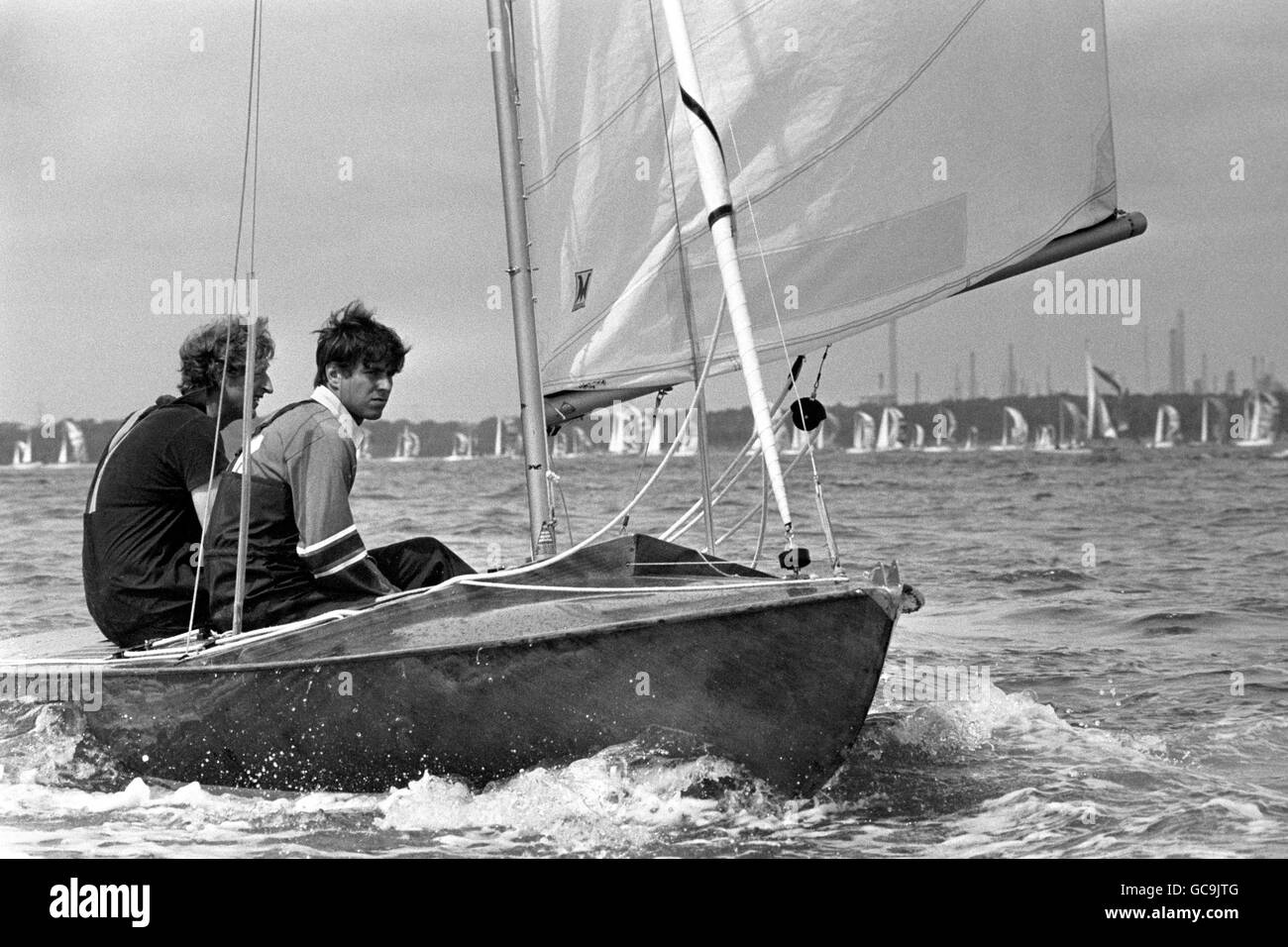 Prince Andrew crews aboard John Terry's (left) 'Crescendo' in todays ...