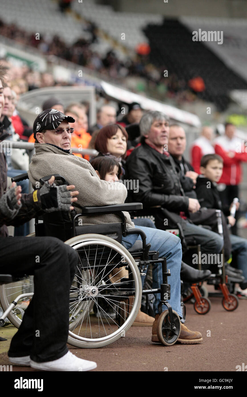 Football pne disabled fans datacoapplies hi-res stock photography and ...