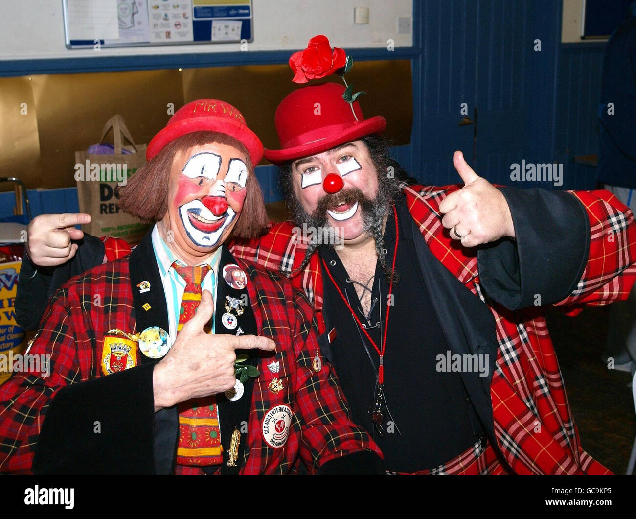 Wait annual remembrance service celebrated clown joseph grimaldi hi-res ...