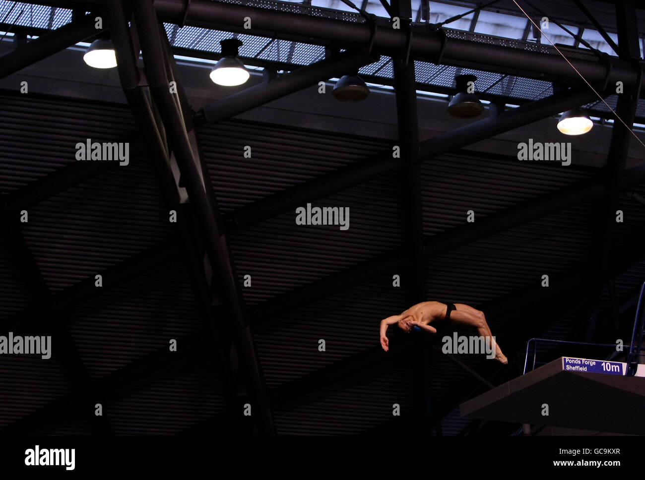 Diving - British Gas National Diving Cup 2010 - Ponds Forge Stock Photo ...