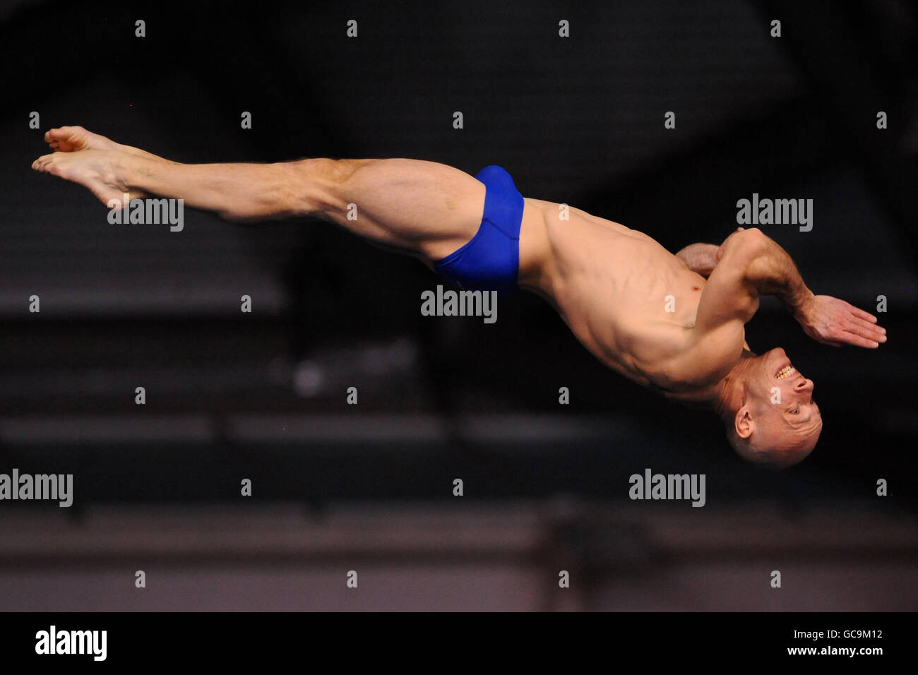 British diver peter waterfield competes hi-res stock photography and ...