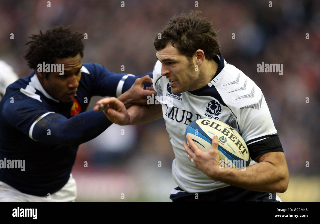 Scotlands sean lamont frances benjamin fall hi-res stock photography ...