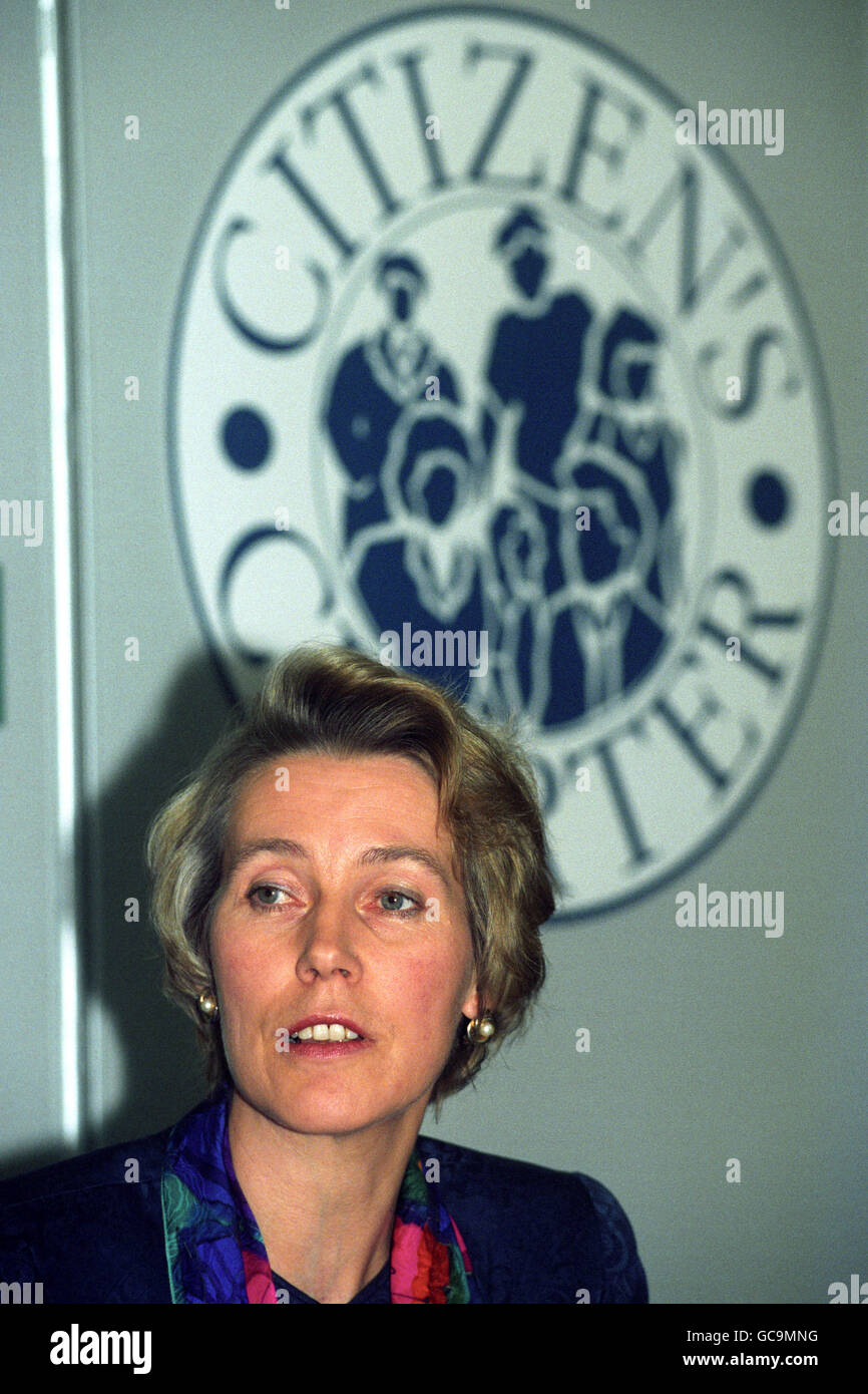 Health secretary virginia bottomley hi-res stock photography and images ...