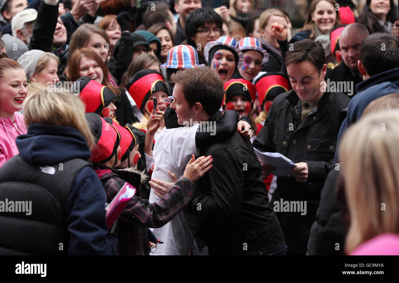 Britain's Got Talent auditions - London. Ant and Dec arrive for Britain ...