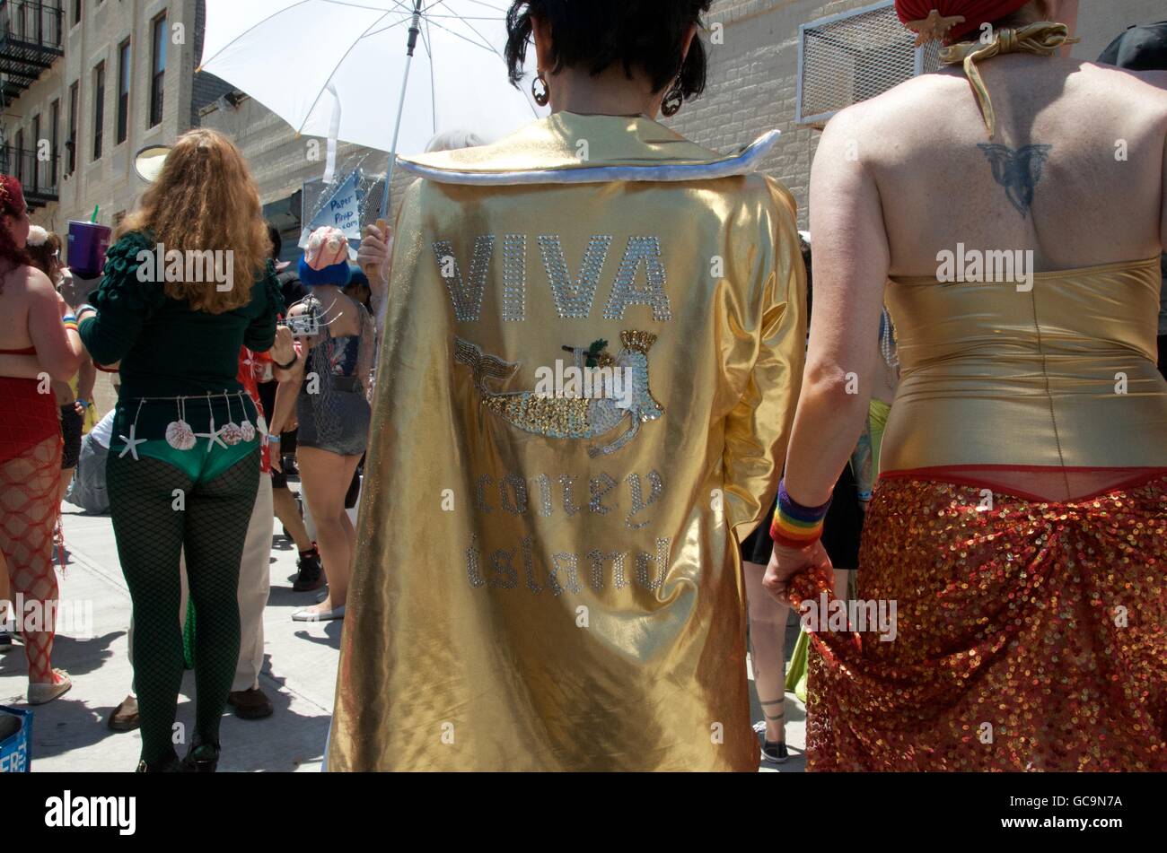 mermaid parade 2016 coney island brooklyn new york USA Stock Photo - Alamy