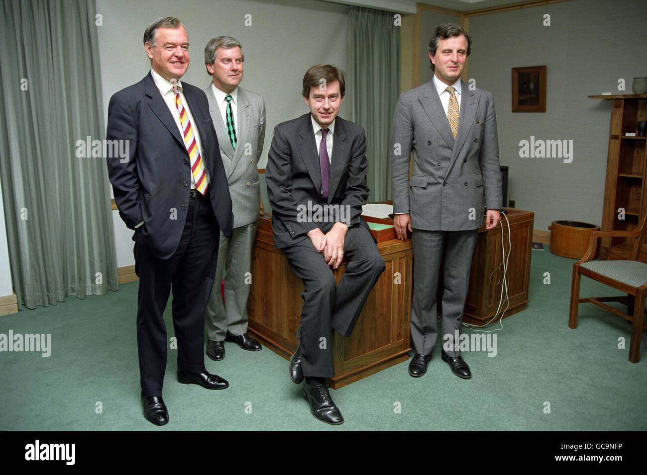 Stephen Dorrell Seated High Resolution Stock Photography and Images - Alamy