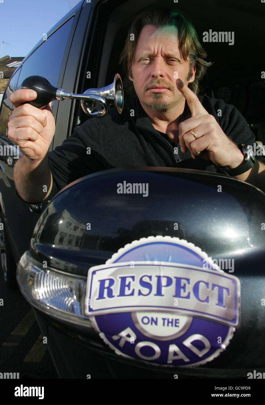 Respect on the Road campaign Stock Photo - Alamy