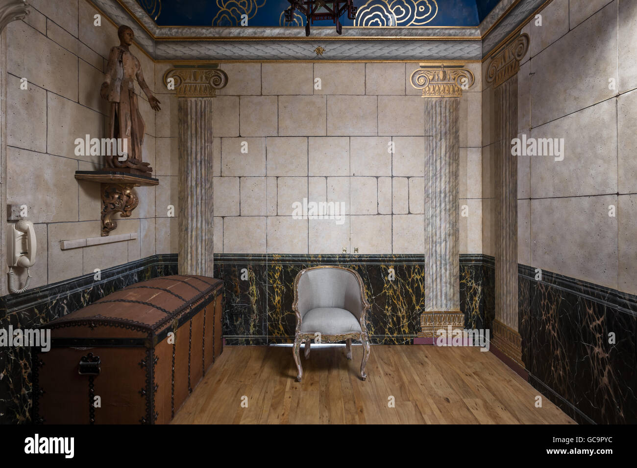 Underground vault with historic features Stock Photo - Alamy