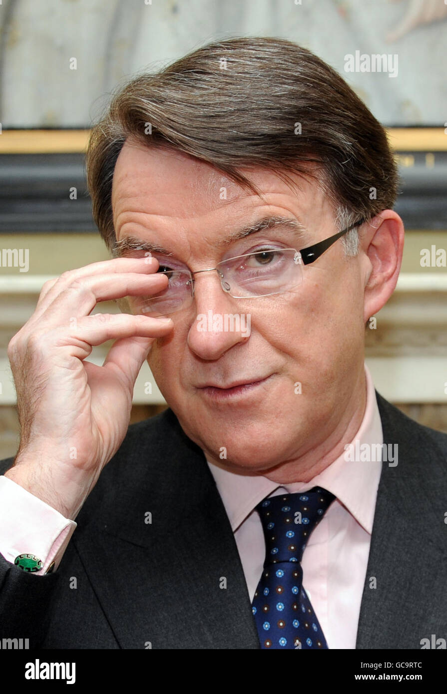 Peter mandelson hosts business reception hi-res stock photography and ...