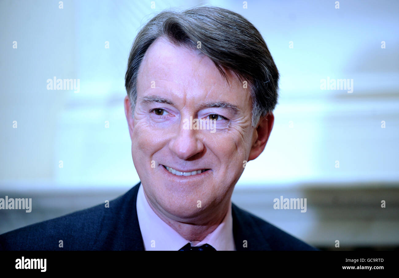 Peter mandelson hosts business reception hi-res stock photography and ...