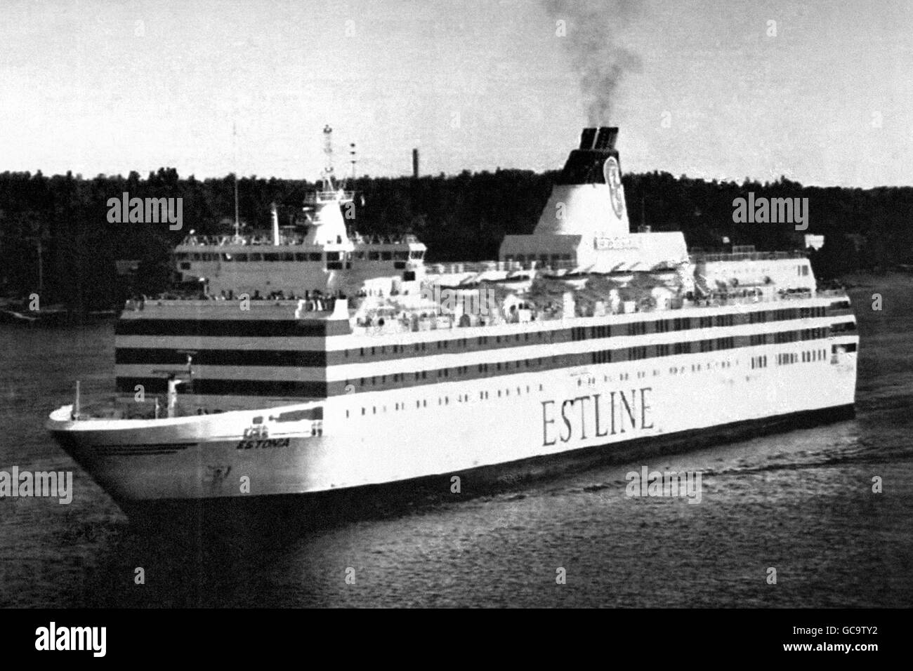 Off the ferry Black and White Stock Photos & Images - Alamy