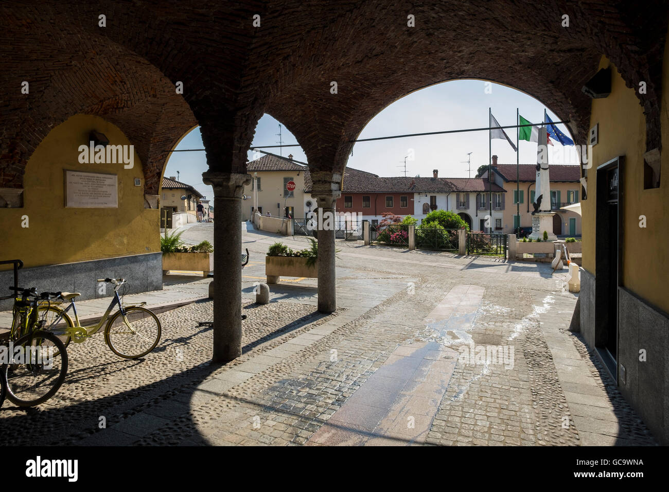 Italy, Boffalora Ticino, Landscape Stock Photo - Alamy