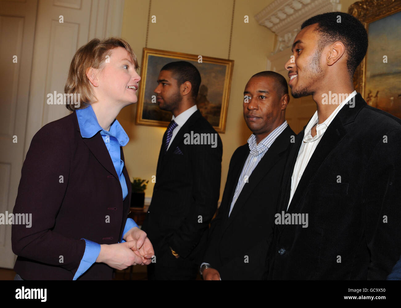 Backing Young Britain campaign Stock Photo - Alamy