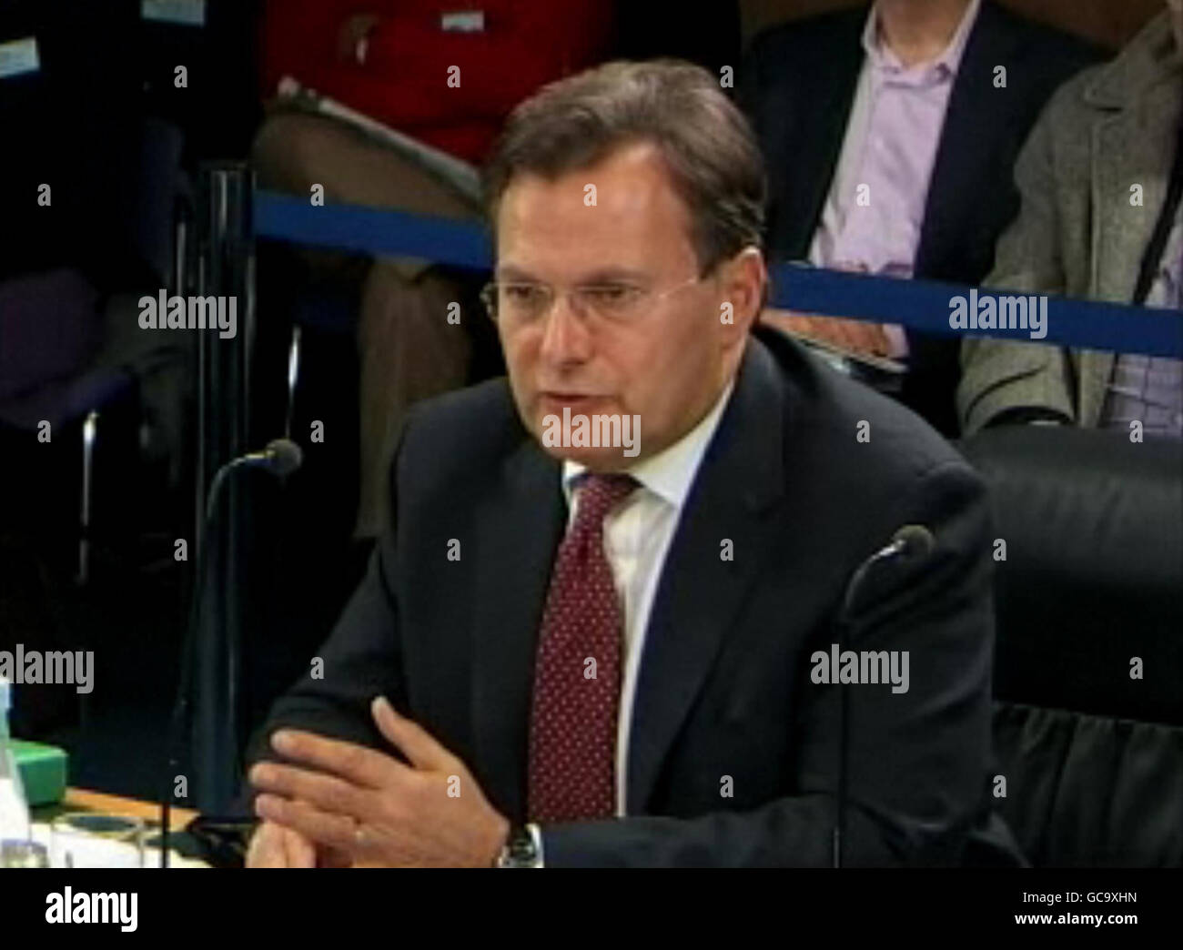 Former Attorney General Lord Goldsmith gives evidence to the Chilcot ...