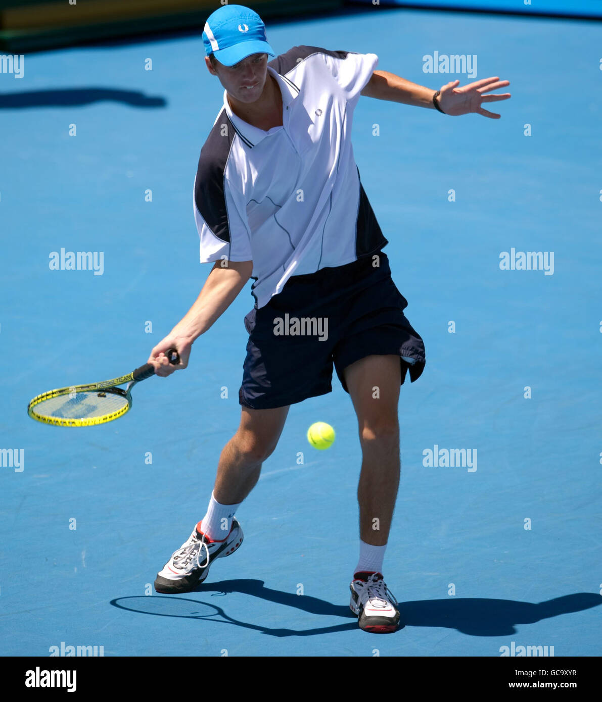 Great Britain's Oliver Golding in action against Australia's James ...
