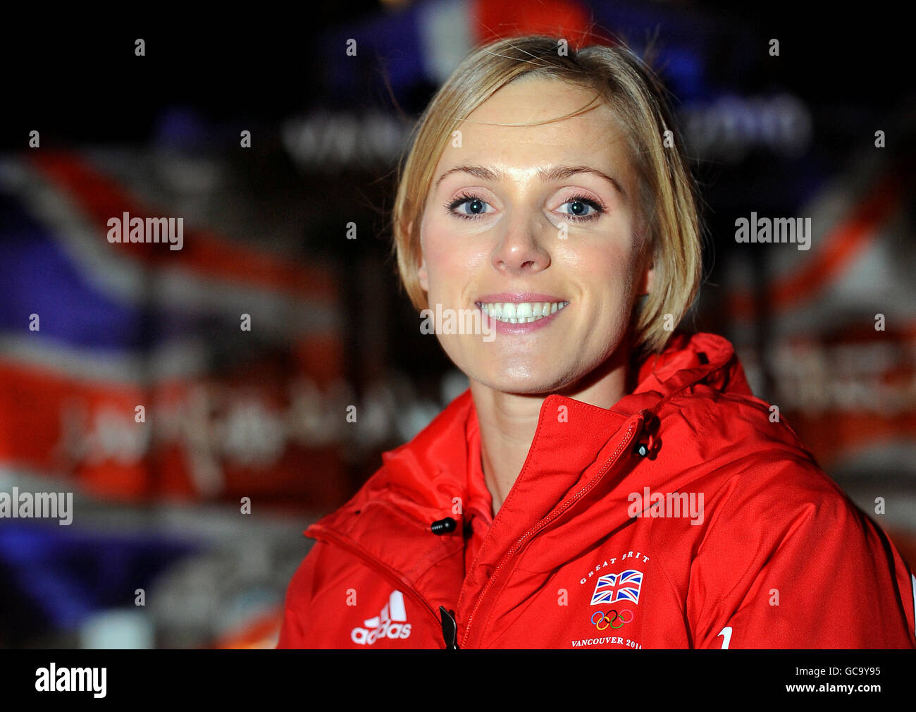 Short Track Speed Skating athlete Sarah Lindsay poses as Team GB unveil ...