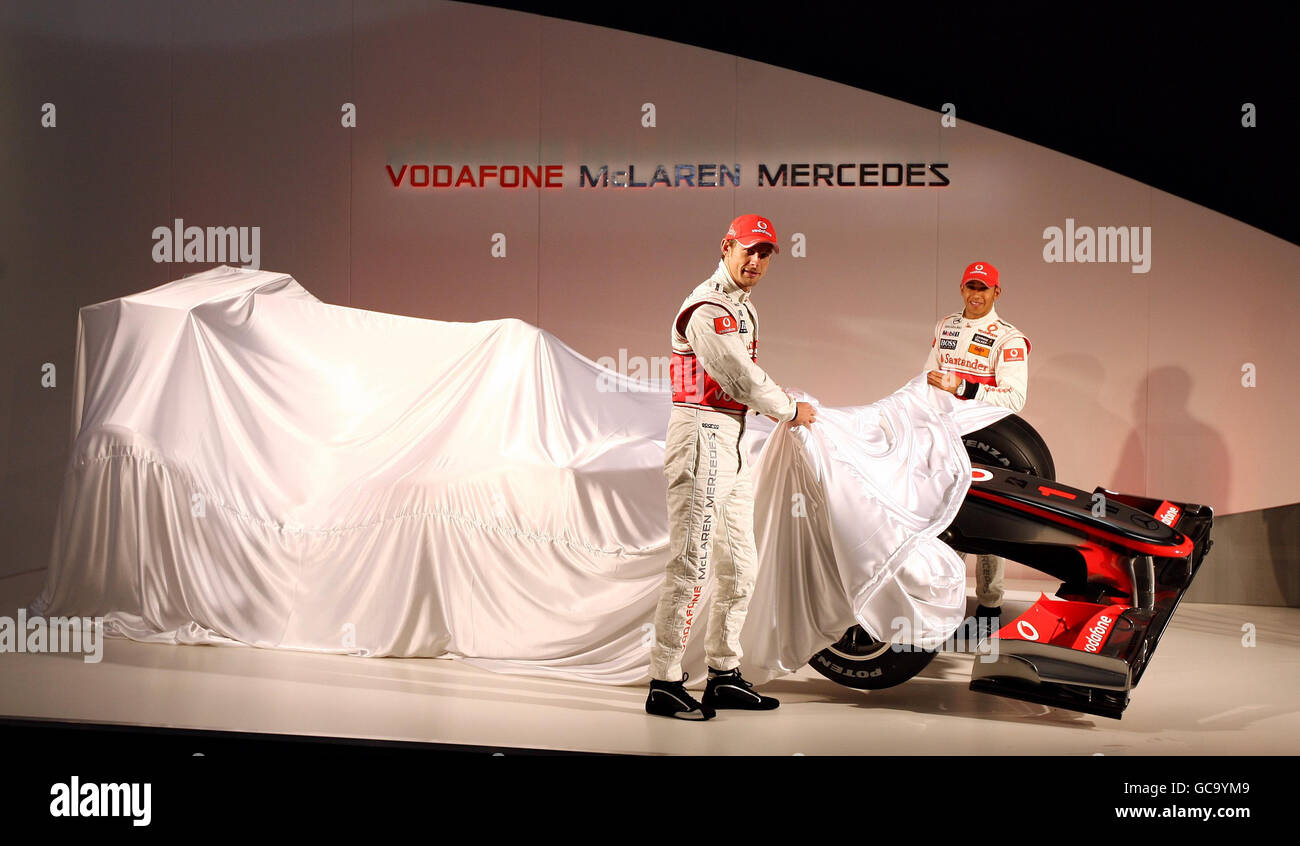 Motor Racing - McLaren Car Launch - Team Headquarters Stock Photo - Alamy