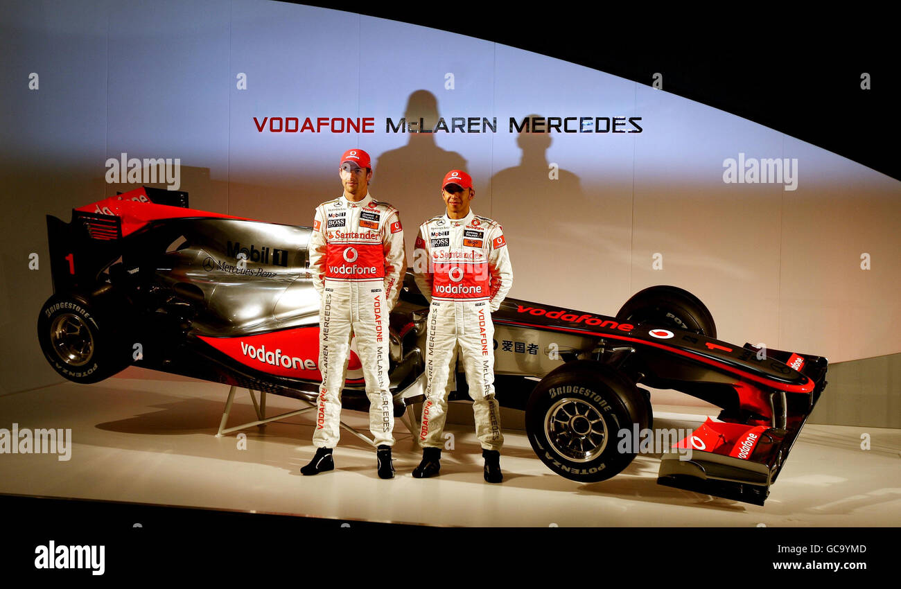 Motor Racing - McLaren Car Launch - Team Headquarters Stock Photo - Alamy