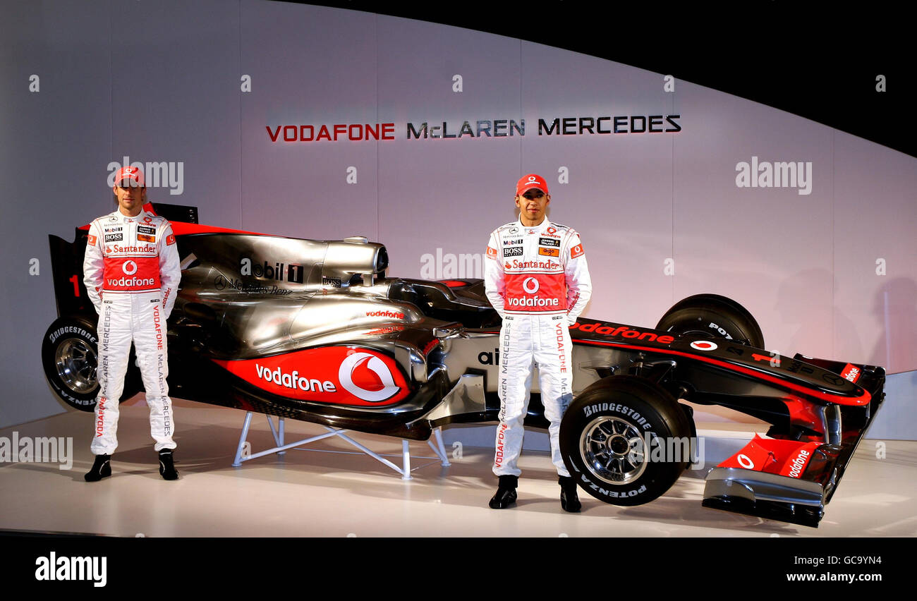 Motor Racing - McLaren Car Launch - Team Headquarters Stock Photo - Alamy