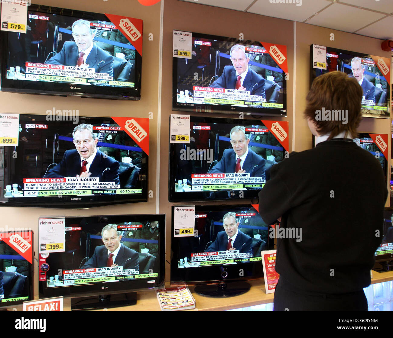 Chilcot Iraq inquiry Stock Photo - Alamy