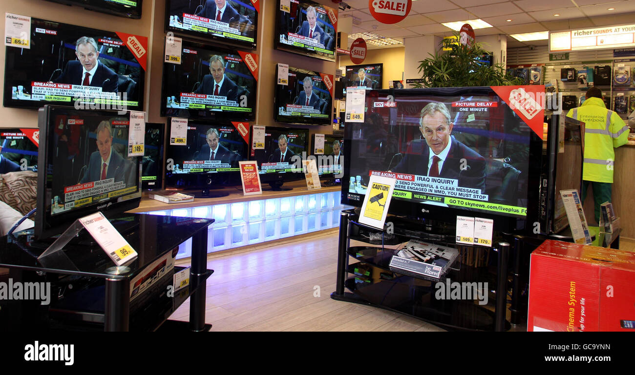 Chilcot Iraq inquiry Stock Photo - Alamy