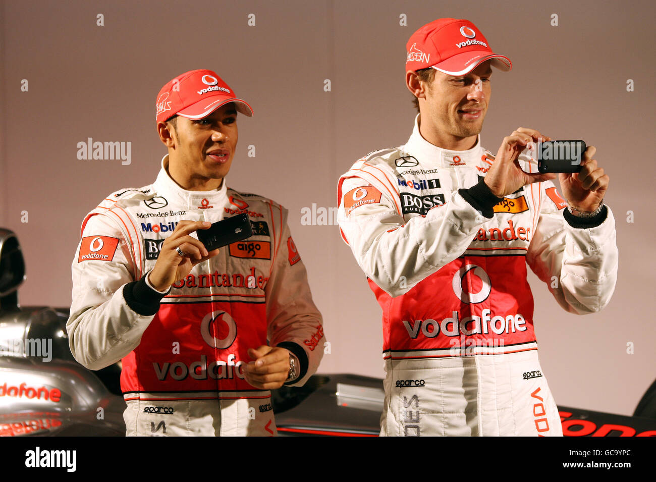 Formula one motor racing mclaren launch hi-res stock photography and ...