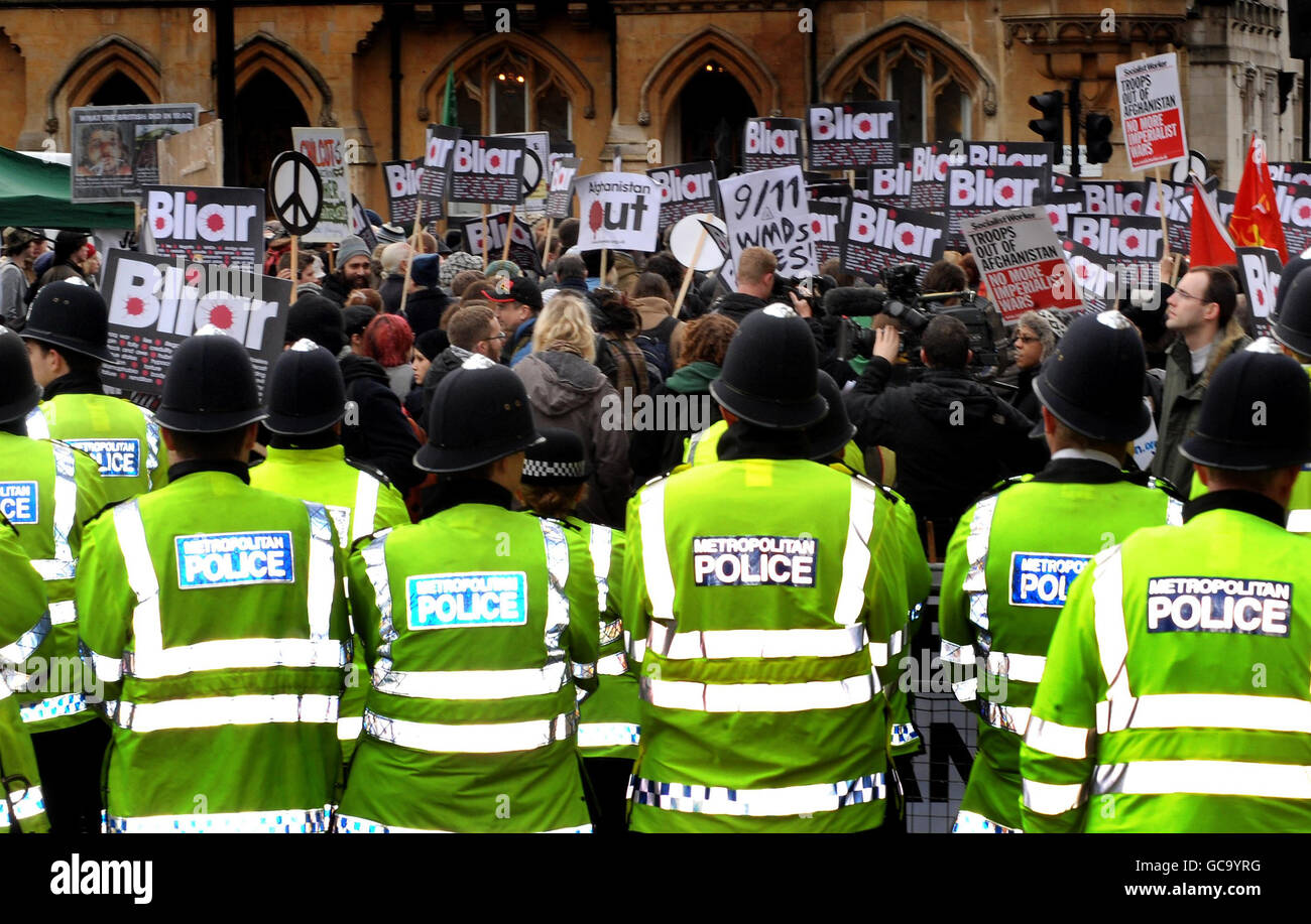 Chilcot Iraq inquiry Stock Photo - Alamy