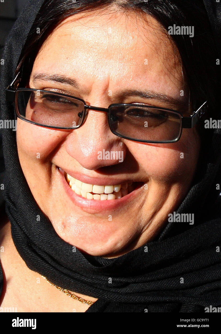 Parveen Siddique, mother of Mohammed Atif Siddique smiles as she leaves ...
