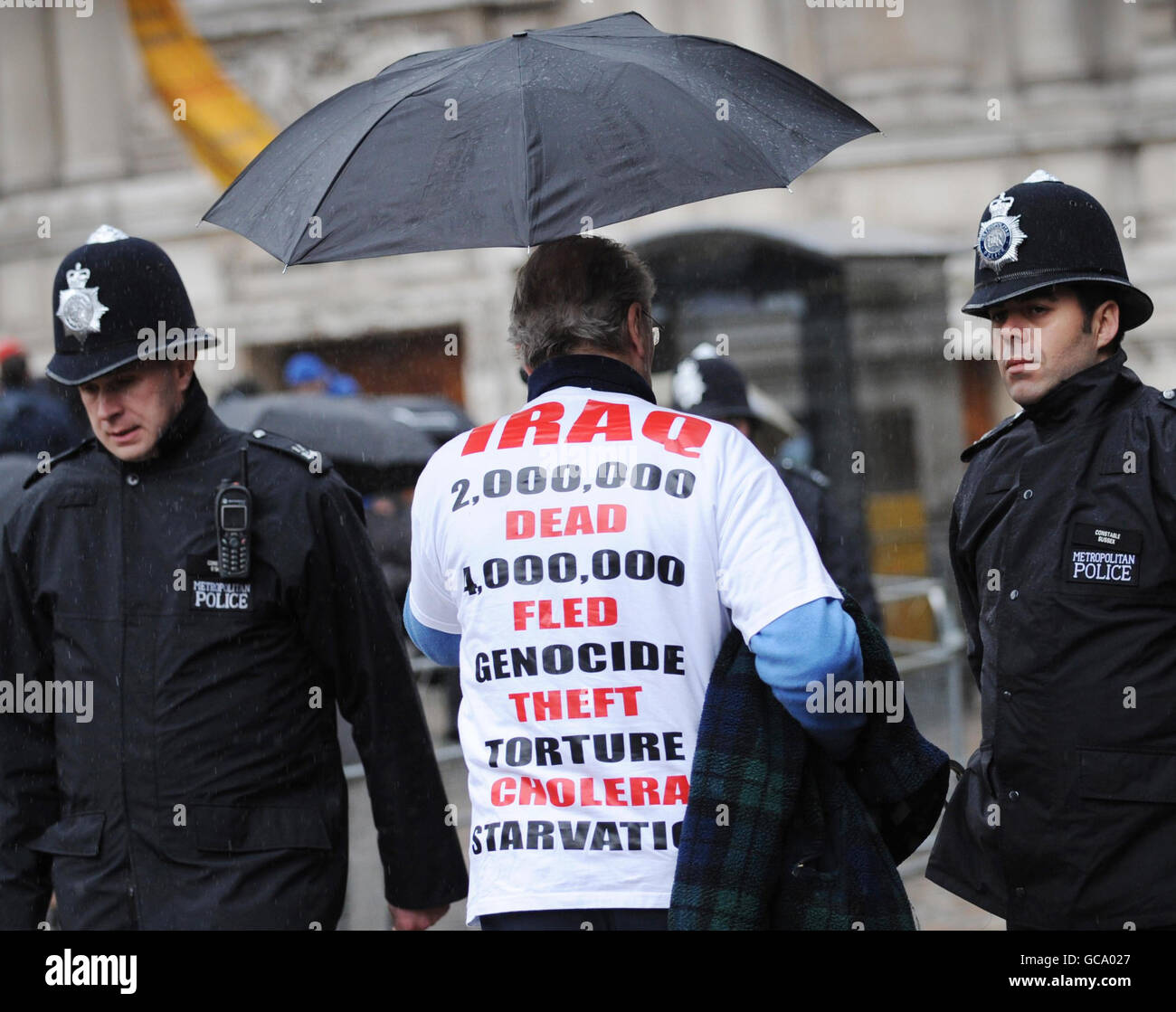 Chilcot Iraq inquiry Stock Photo - Alamy
