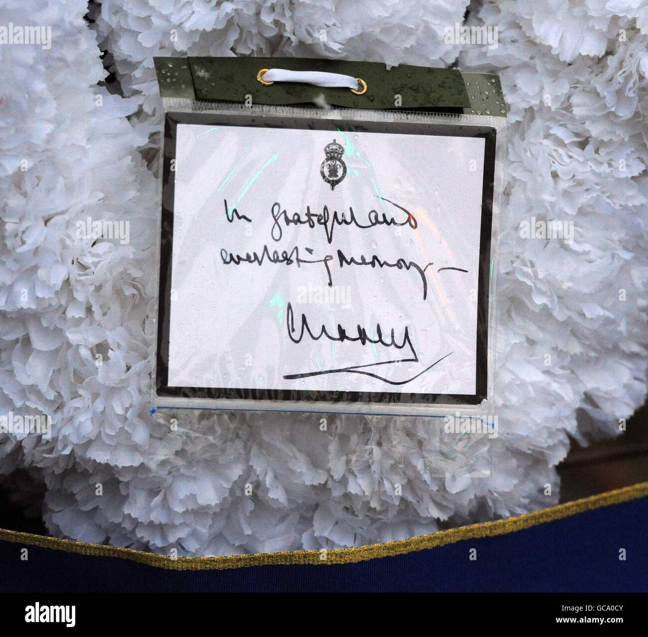 Prince charles signature hi-res stock photography and images - Alamy