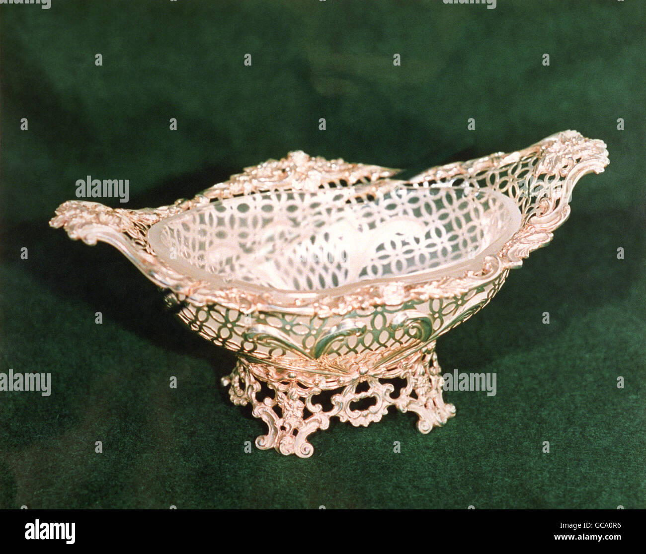Silver filigree hi-res stock photography and images - Alamy