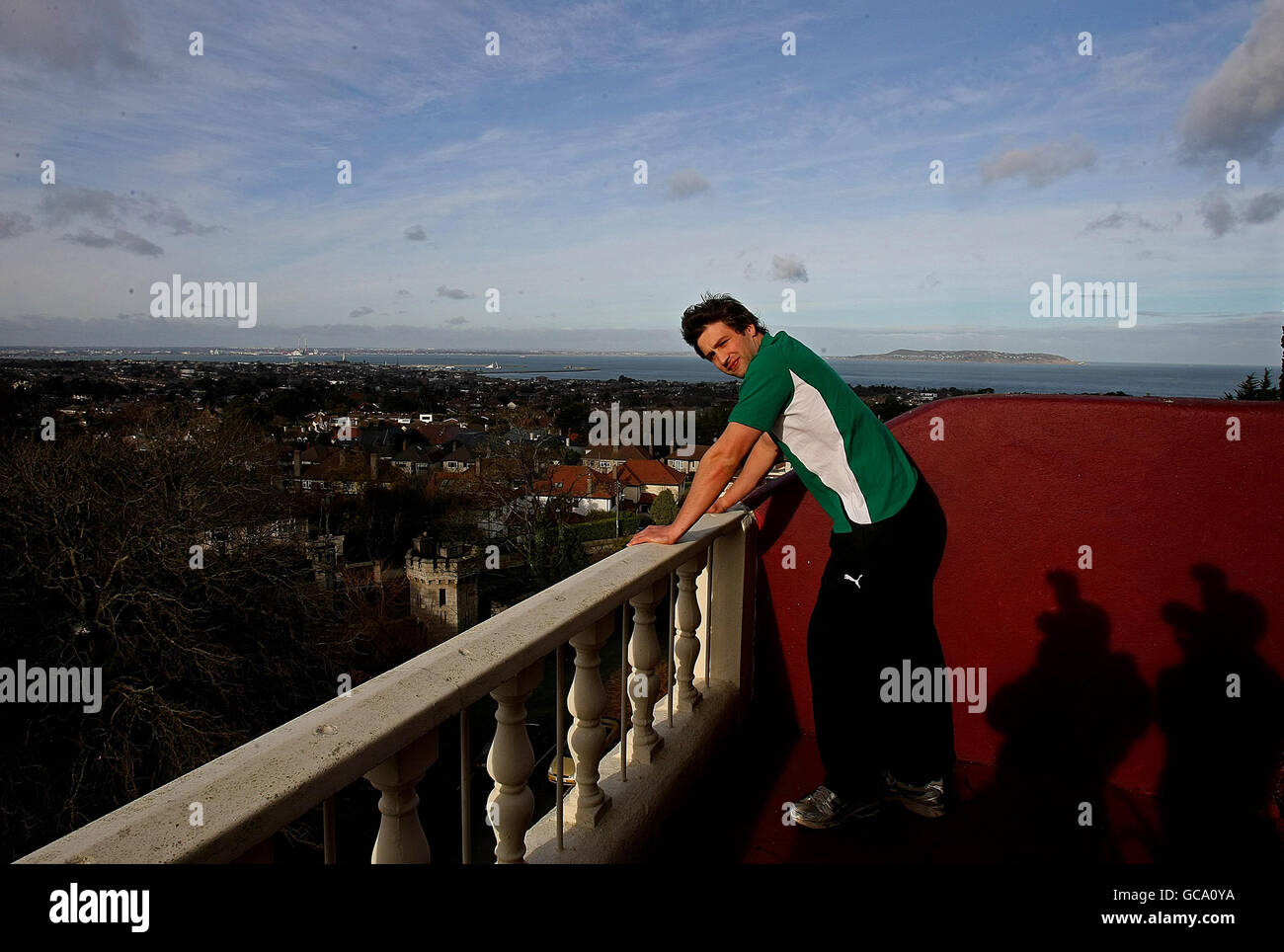Ireland's Kevin McLaughlin during the press conference at Fitzpatrick ...