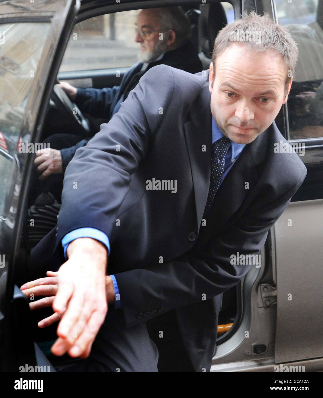 Adrian Prout arrives at Bristol Crown Court where he is standing trial ...