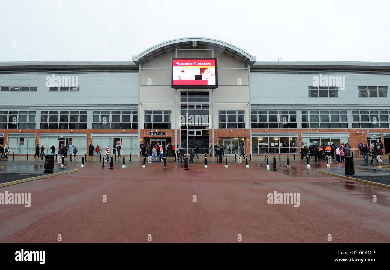 Leigh sports village stadium hi-res stock photography and images - Alamy